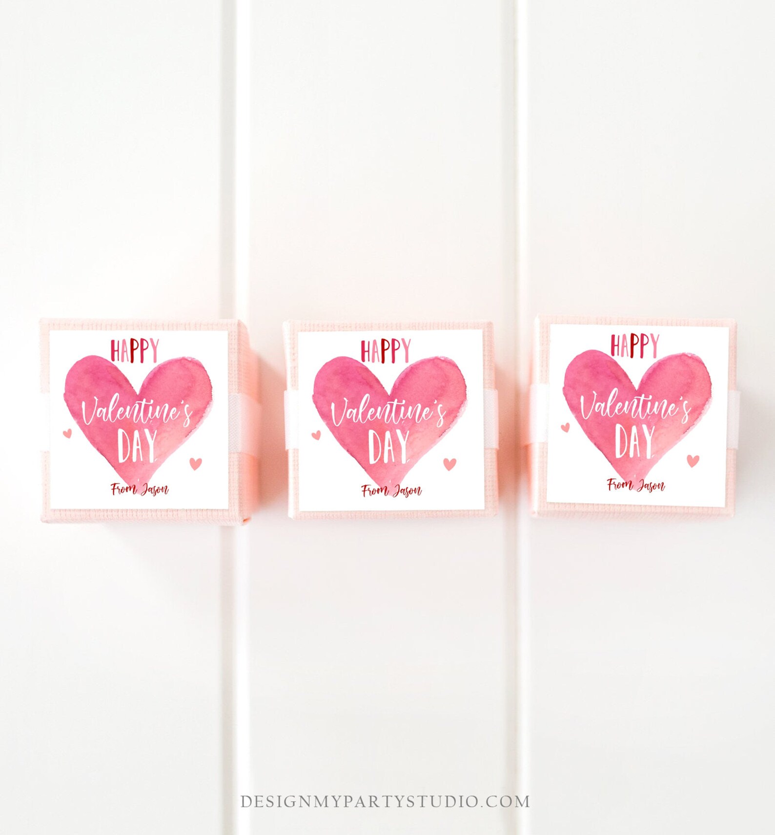 Editable Valentine's Day Cookie Tags Happy Valentine's Day Cookies Tag ...