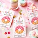 Editable Donut Forget How Awesome You Are Valentines Day Gift Tag ...