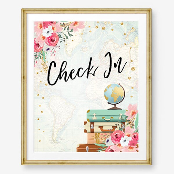 Check in Signs - Etsy