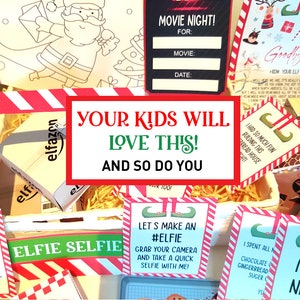 Printable Elf Kit 24 Days Bundle Christmas Elf Props Kit Instant ...