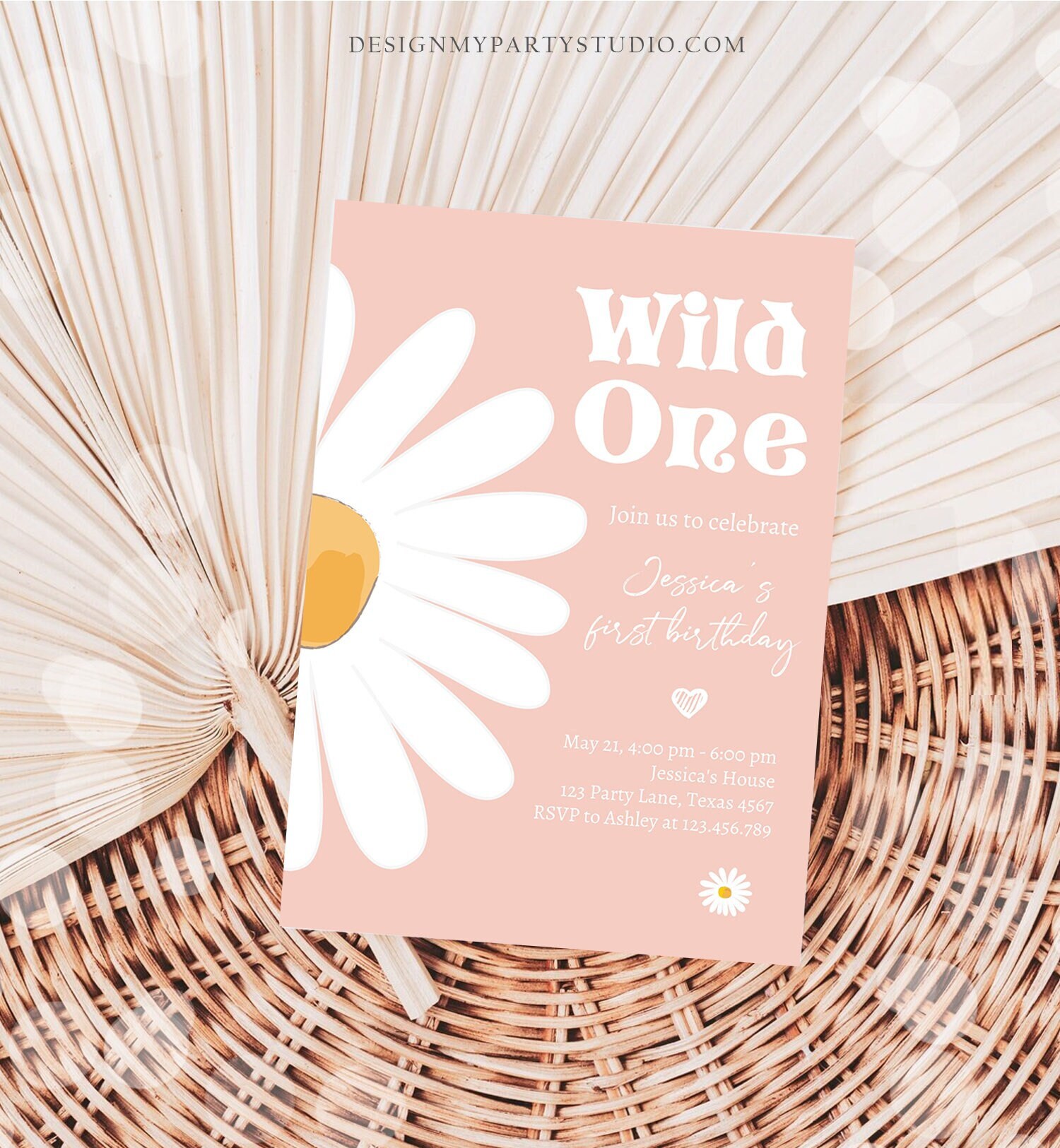 Paper & Party Supplies Boho Birthday Party Wild One Sticker Girl ...