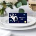 Editable Space Food Labels Galaxy Birthday Food Cards Tent Card ...
