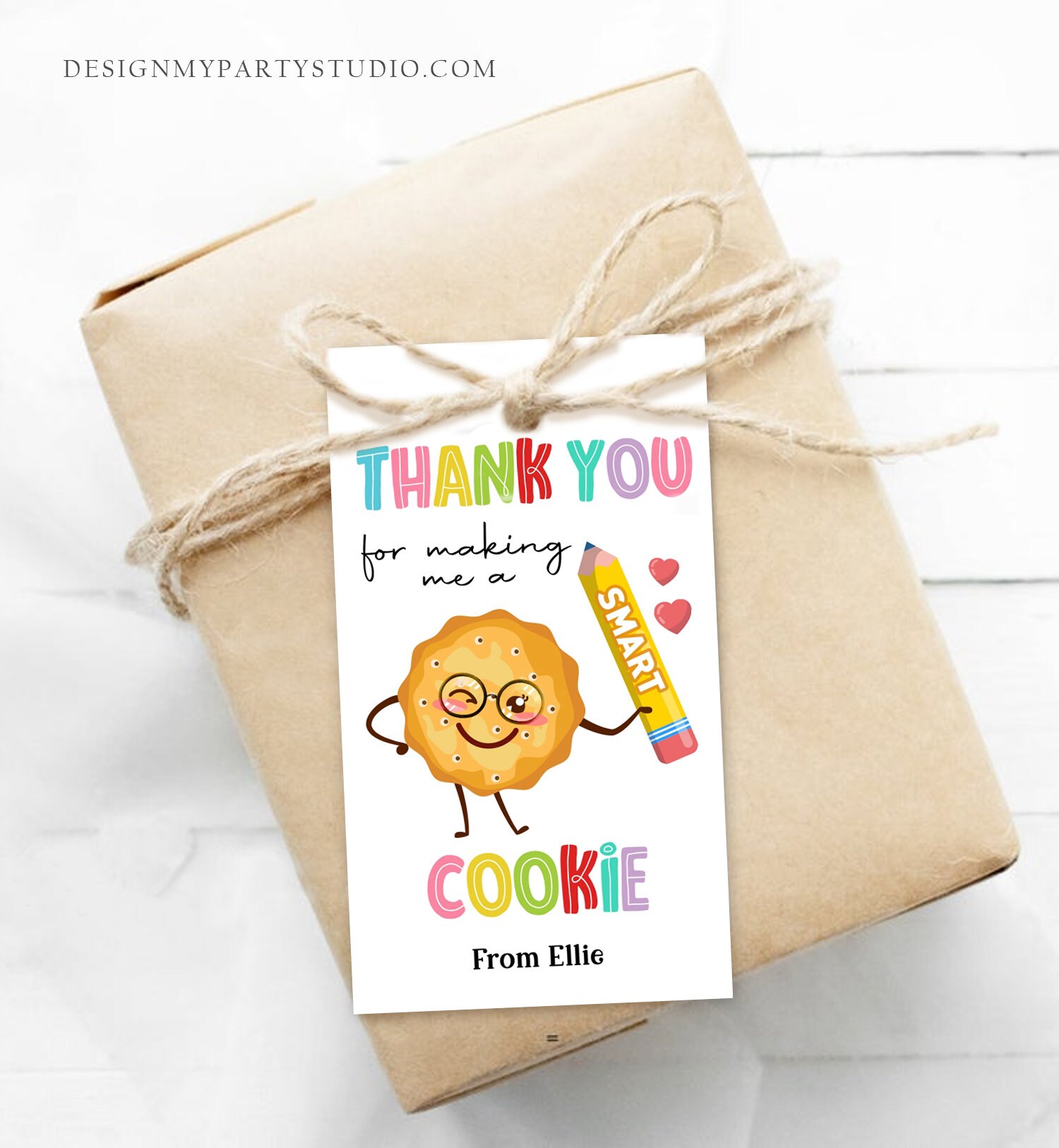 Editable Teacher Appreciation Tags Teacher Tag Thank You Making Me One ...
