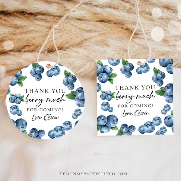 Blueberries Template - Etsy