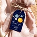 Editable Outer Space Favor Tags Space Birthday Thank You Label Galaxy ...