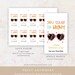 Editable Sunglasses Valentines Tag Valentines Glasses You Shine Bright ...