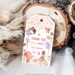 Editable Fairy Favor Tags Enchanted Forest Birthday Thank You Tags ...