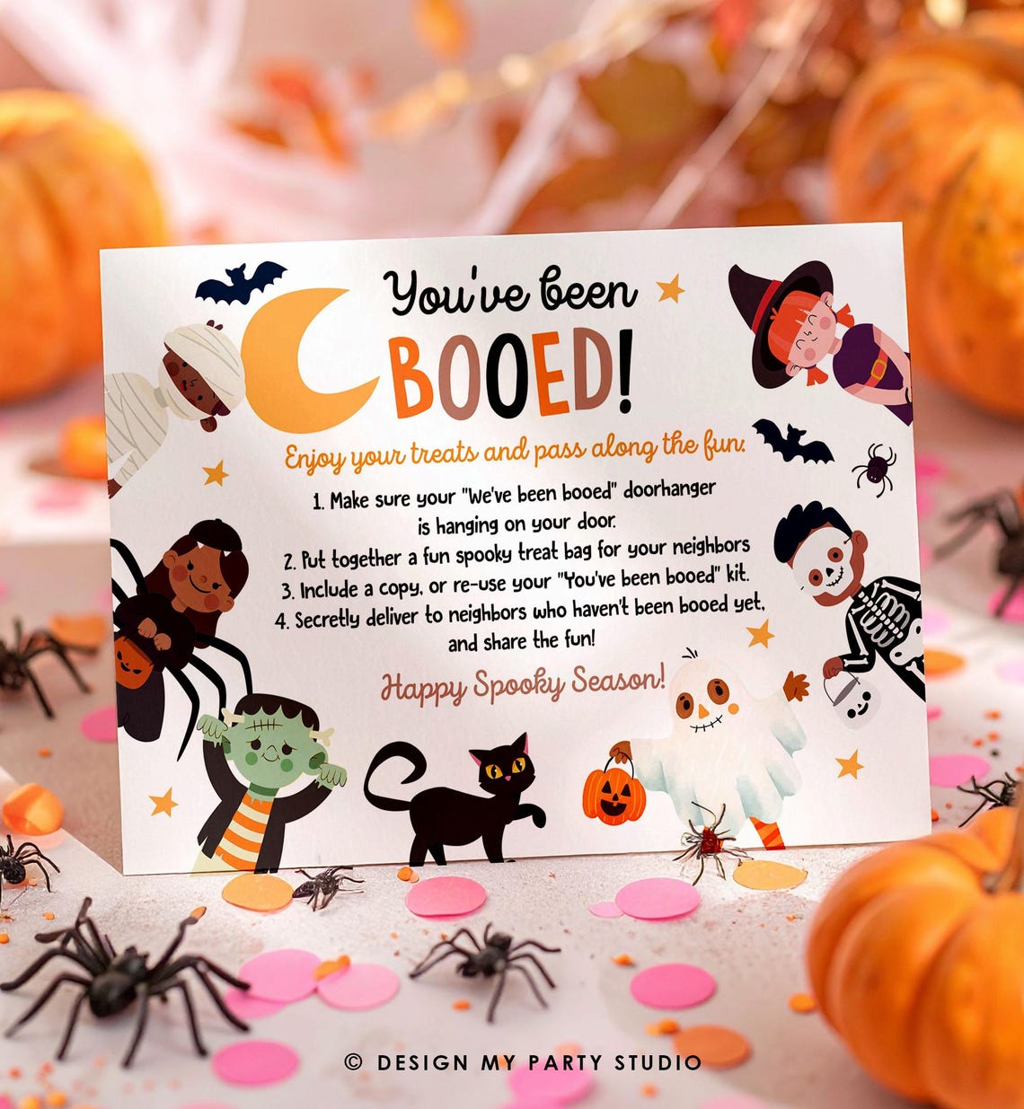 Editable Boo Basket Halloween Kit Printable Halloween Gift Tag You've ...