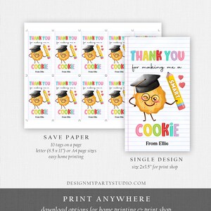 Editable Teacher Appreciation Tags Teacher Tag Thank You Making Me One ...