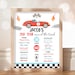 Editable Racing Racing Birthday Milestones Sign Two Fast Boy - Etsy