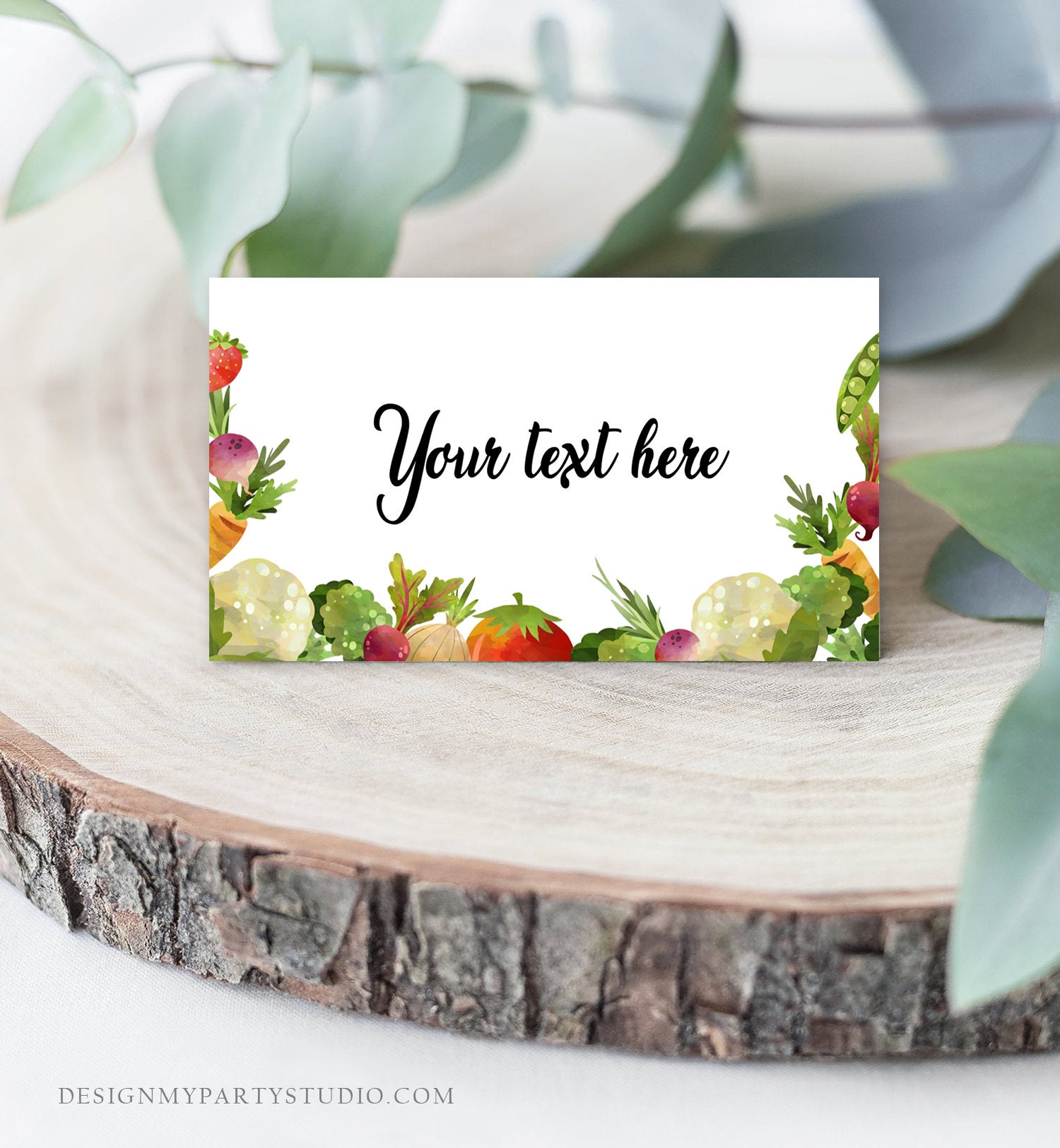 Editable Farmers Market Food Labels Locally Grown Baby Shower - Etsy