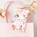Editable Fairy Favor Tags Enchanted Forest Birthday Thank You Tags ...