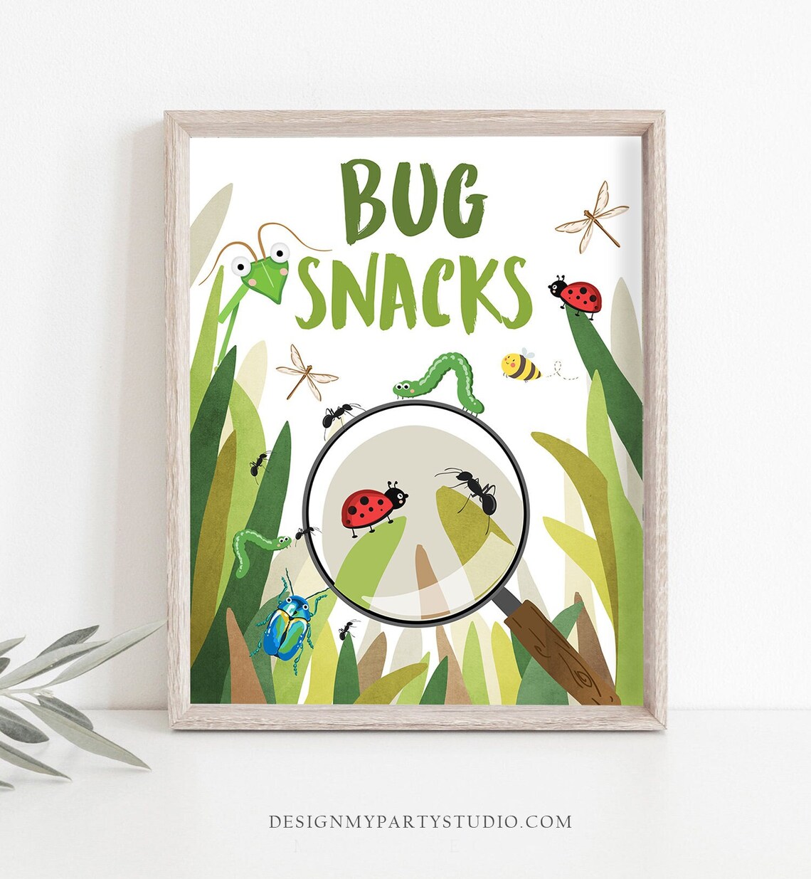 Bug Snacks Birthday Sign Sweets Table Decor Bug Birthday Party - Etsy