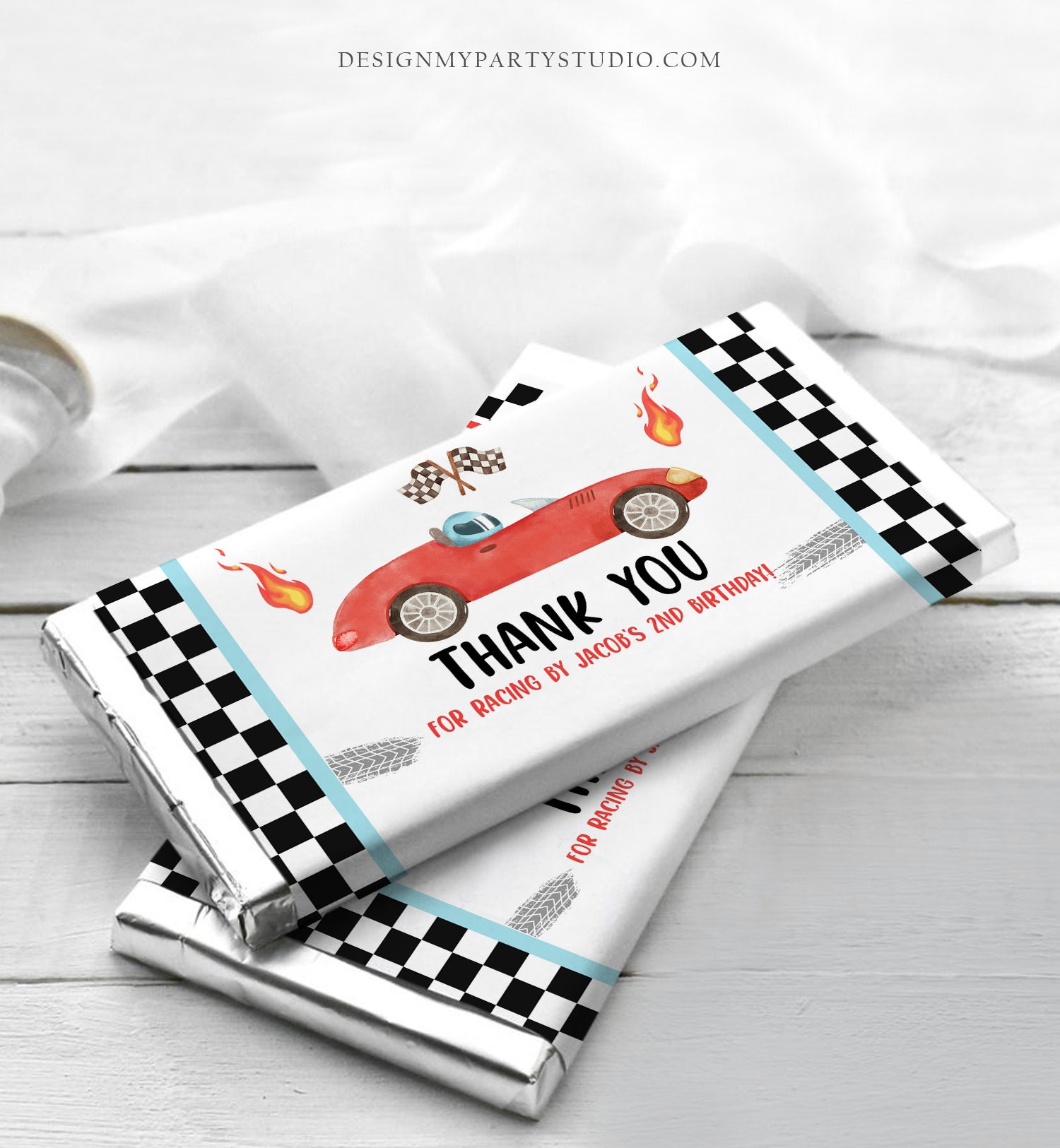 Editable Race Car Chocolate Bar Labels Candy Bar Wrapper - Etsy Canada