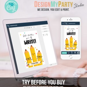 Editable Back to School Gift Tags Classroom Welcome Back Happy First ...