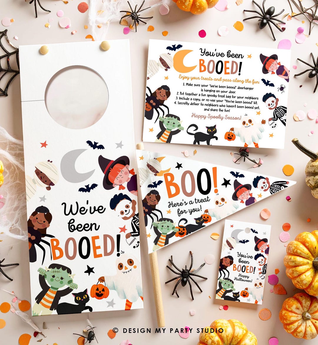 Editable Boo Basket Halloween Kit Printable Halloween Gift Tag You've ...