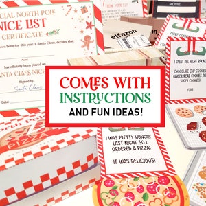 Printable 12 Day Magic Elf Kit Instant Download Elf Props Activities ...