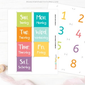 Morning Board Printable Activity Toddler Kids Homeschool Weather Chart ...