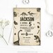 Editable Fossil Birthday Invitation Dino Dig Party Prehistoric Boy ...