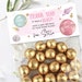 Editable Outer Space Treat Bag Toppers Space Birthday Party Favors ...