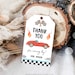 Editable Racing Favor Tags Race Car Birthday Thank You Label Growing up ...
