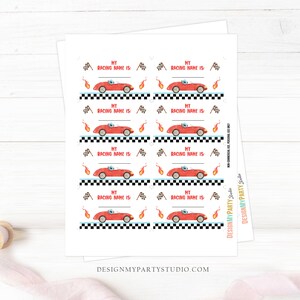 What is Your Racing Name Game Growing up Two Fast Birthday Game Race ...