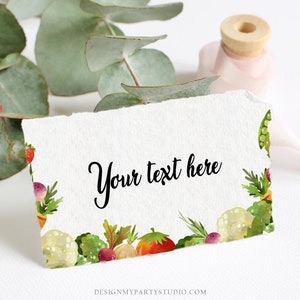 Editable Farmers Market Food Labels Locally Grown Baby Shower Birthday ...