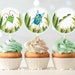 Bug Cupcake Toppers Favor Tags Bug Birthday Party Decoration Insect ...
