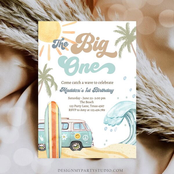 Surf Birthday - Etsy