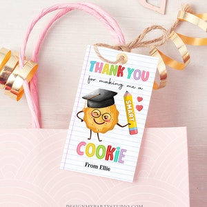 Editable Teacher Appreciation Tags Teacher Tag Thank You Making Me One ...