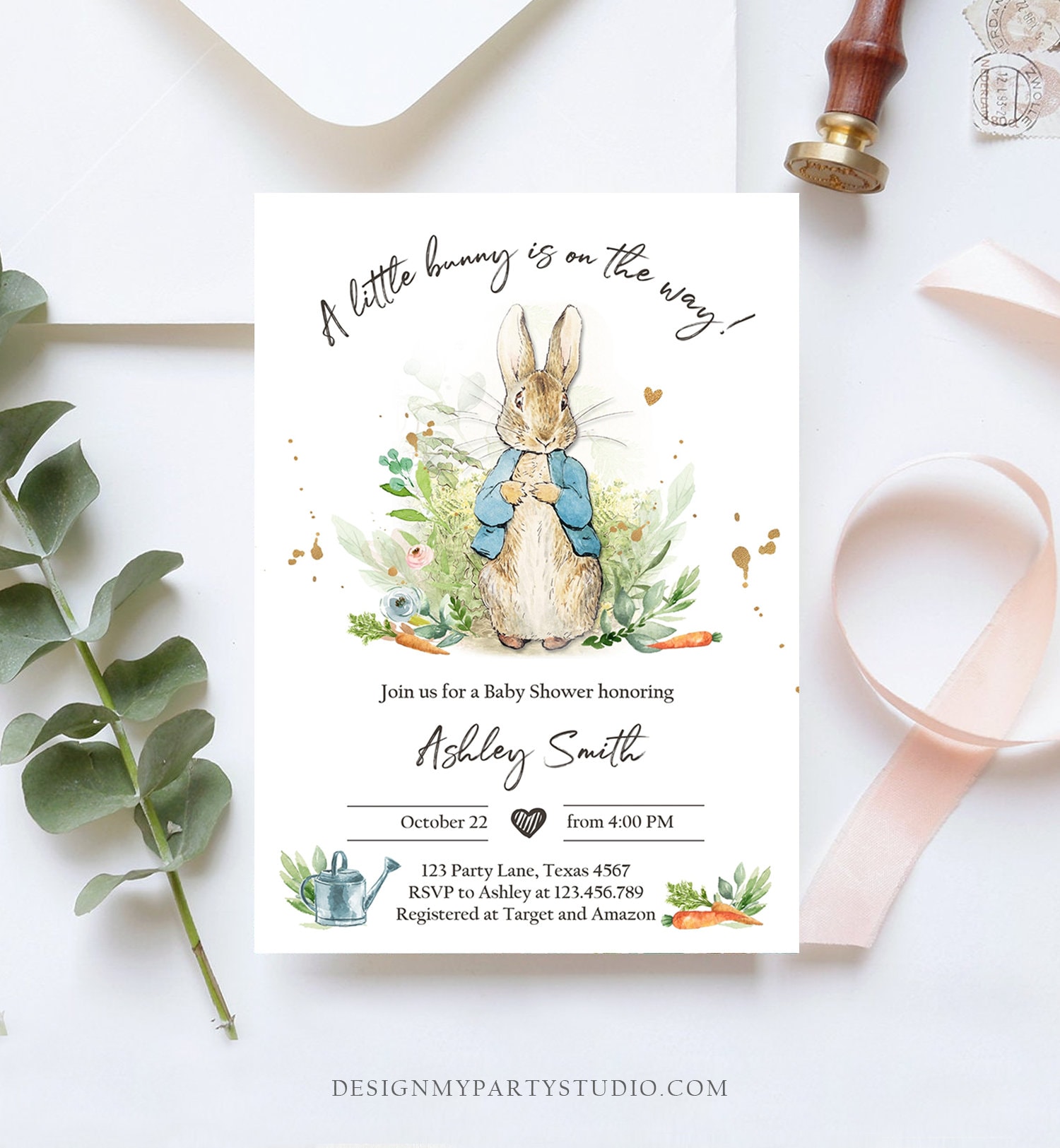 Peter Rabbit Baby Shower