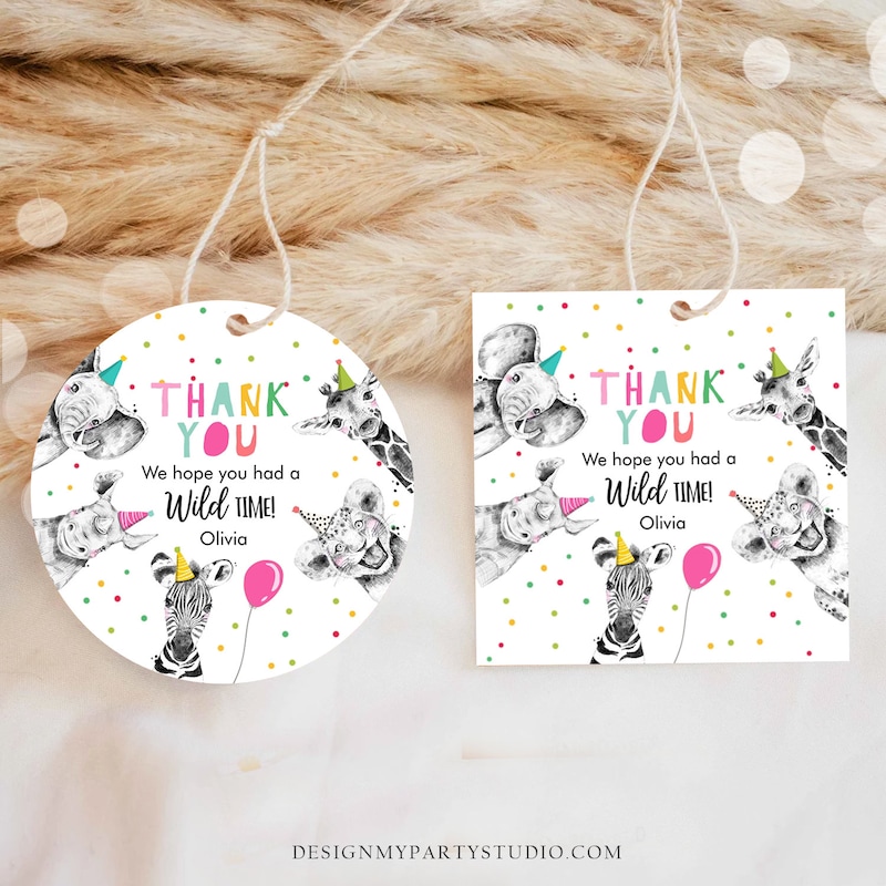 Animal Cracker Label - Etsy