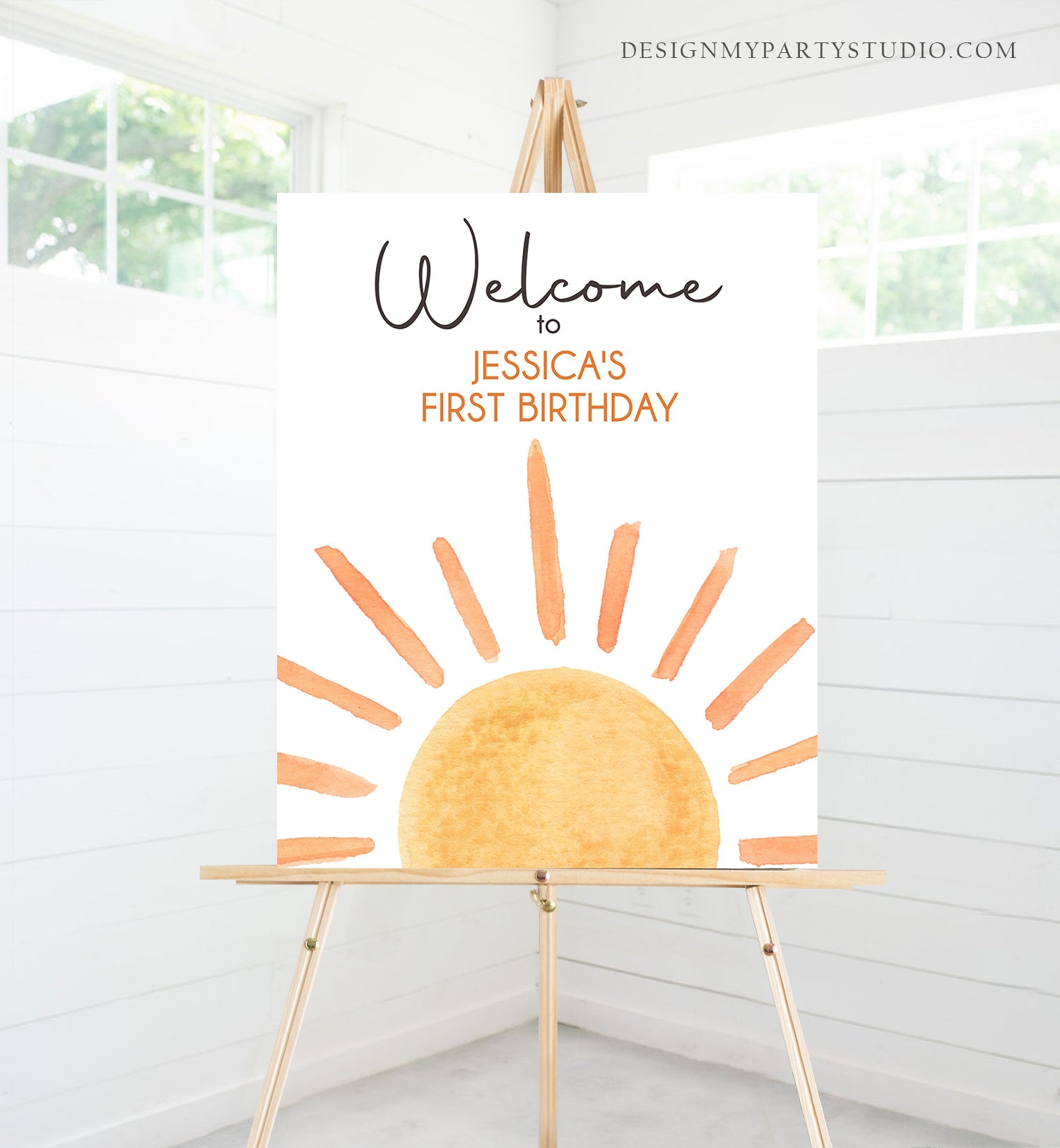 Editable Sunshine Welcome Sign First Trip Around the Sun - Etsy Canada