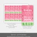 Editable Watermelon Party Favor Tags Birthday Thank You Tags Watermelon ...