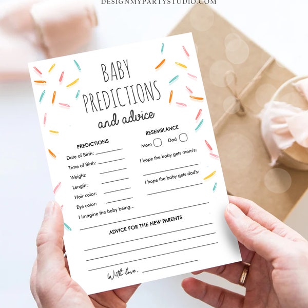 Baby Advice Cards - Etsy