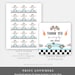 Editable Racing Favor Tags Race Car Birthday Thank You Label - Etsy