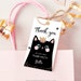 Editable Kitten Birthday Favor Tags Kitty Birthday Thank You Label Cat ...