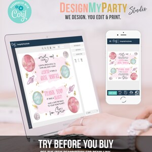 Editable Outer Space Treat Bag Toppers Space Birthday Party Favors ...