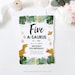 Editable Five-a-saurus Birthday Invitation ANY AGE Dinosaur Dino Party ...