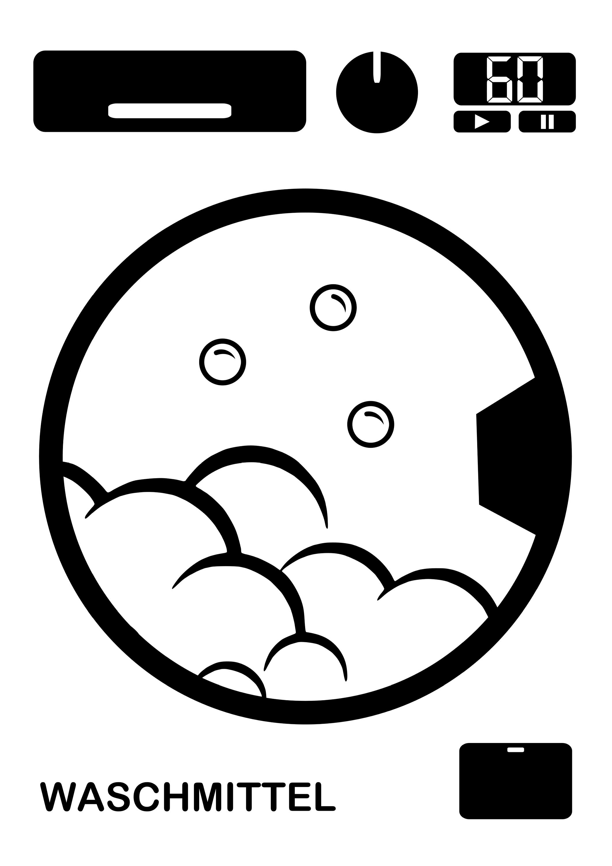 Sticker Set // Children's Washing Machine - Etsy UK