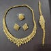 Gold Color Jewelry Set, Necklace/bracelet /earrings/ring Set ,bridal ...