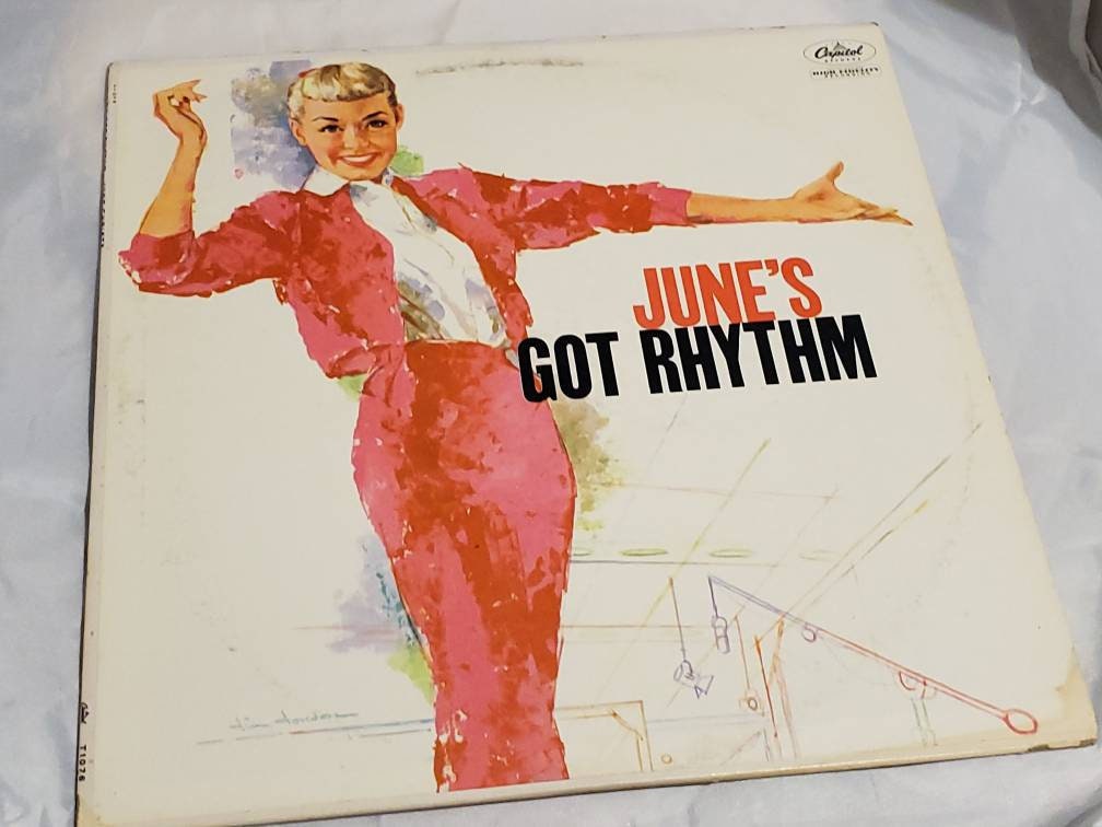 June Christy 1958 Album- June's Got Rhythm Vinyl Record Album LP - Etsy