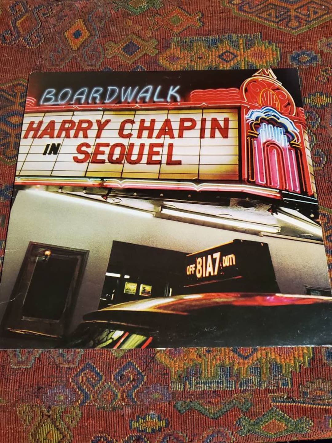 Harry Chapin Sequel Vintage Vinyl Record Album LP - Etsy