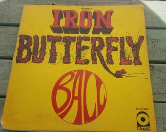 1969 Iron Butterfly-ball Album, ATCO Records , SD 33-28, Lp, Vinyl ...