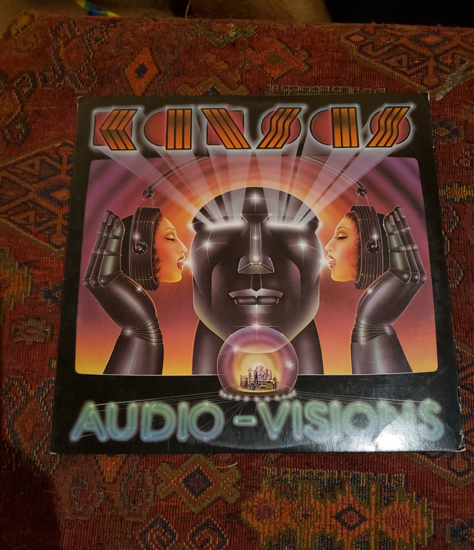 Kansas Audio Visions Vintage Vinyl Record Album LP - Etsy