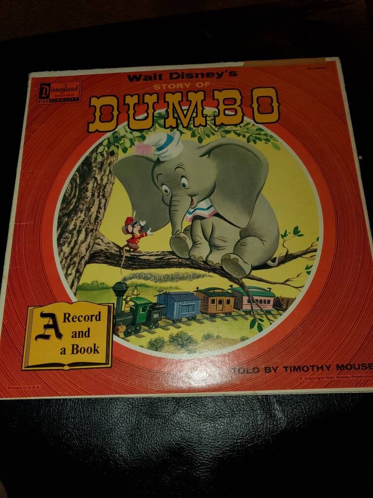 Dumbo Vinyl Record Album LP 1957 - Etsy