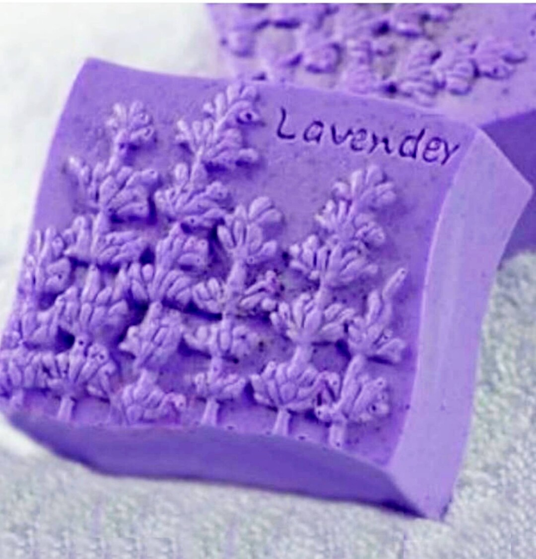 Custom Soap Mold Silicone Mold Lavender Soap Mold Making Candle Molds ...