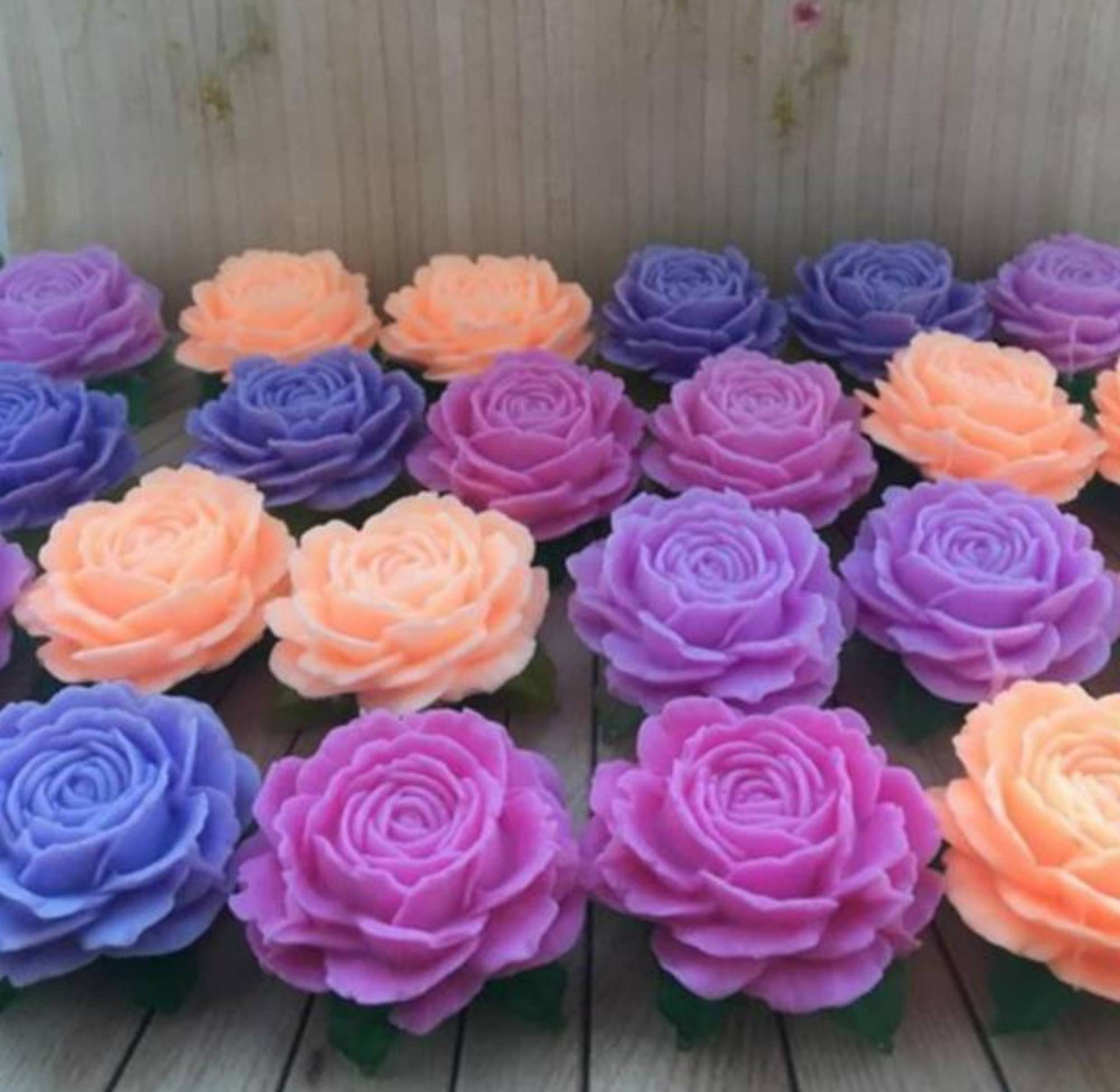 Silicone Mold Flower 3d Big Rose Mold High Quality Floral Rose - Etsy