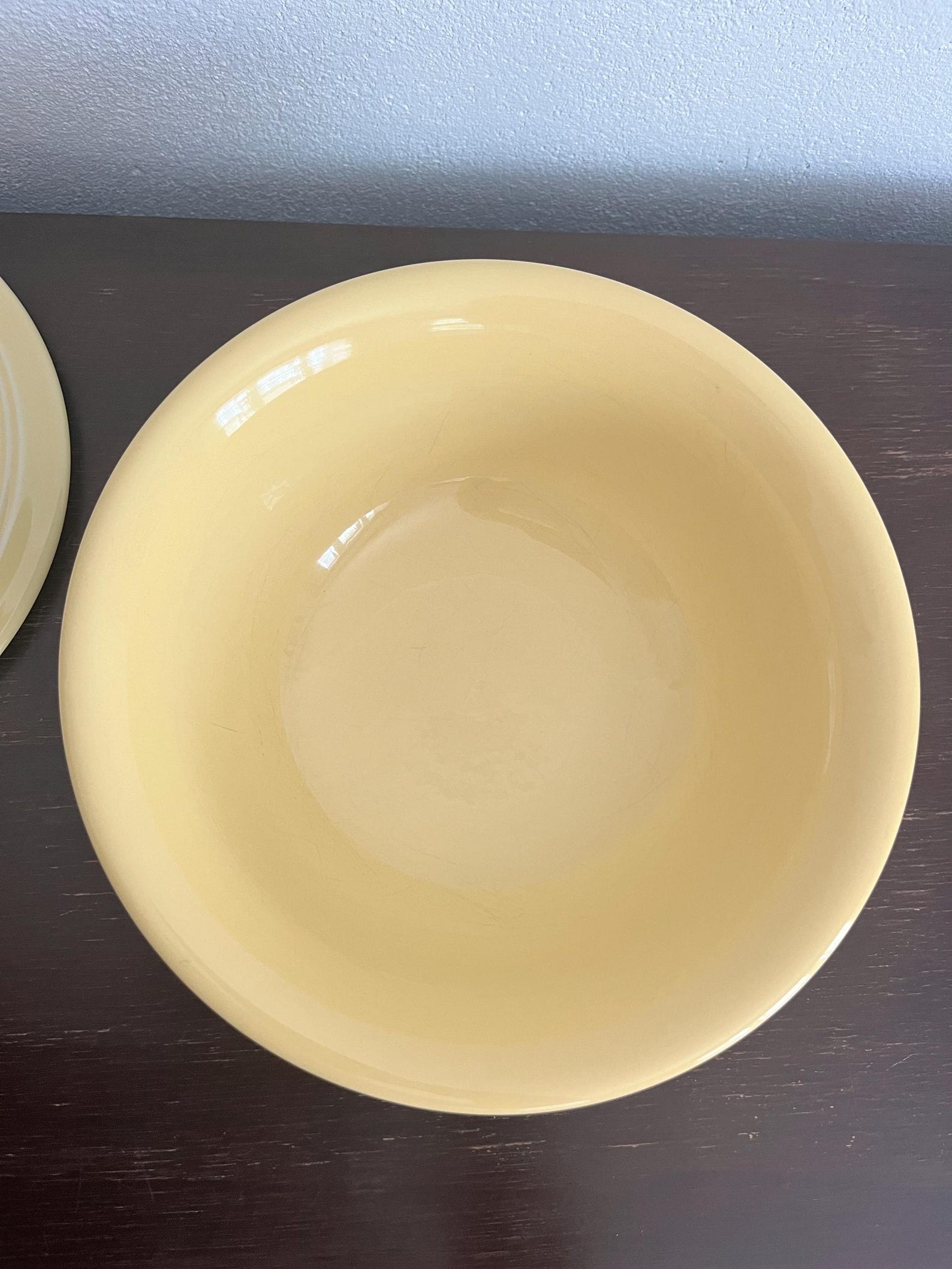 Vintage Fiestaware Covered Casserole Serving Dish Light Yellow - Etsy