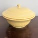 Vintage Fiestaware Covered Casserole Serving Dish Light Yellow - Etsy